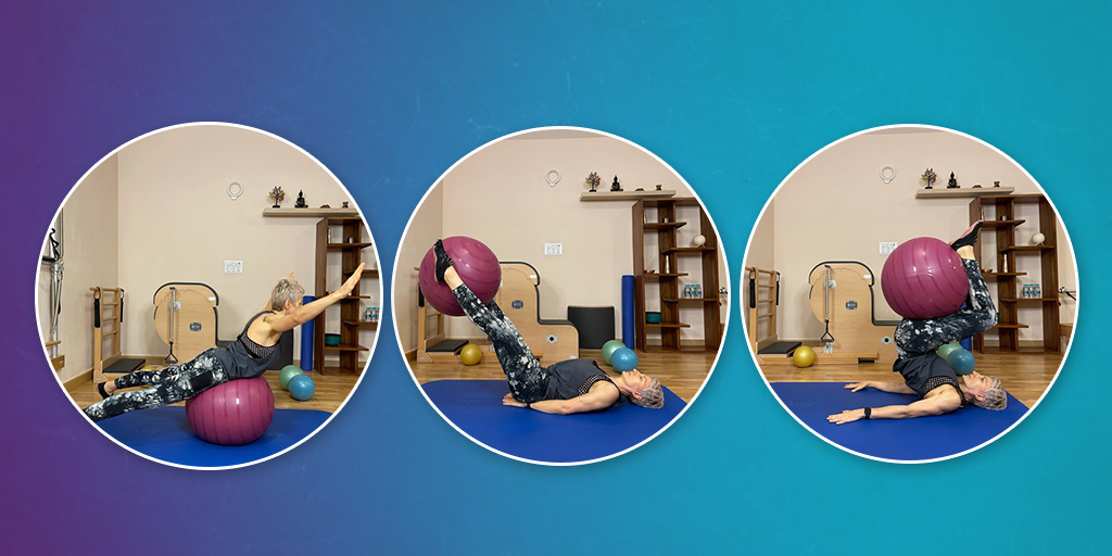 Pilates Exercises That You Can Do With Pilates Ball And Benefits Of ...
