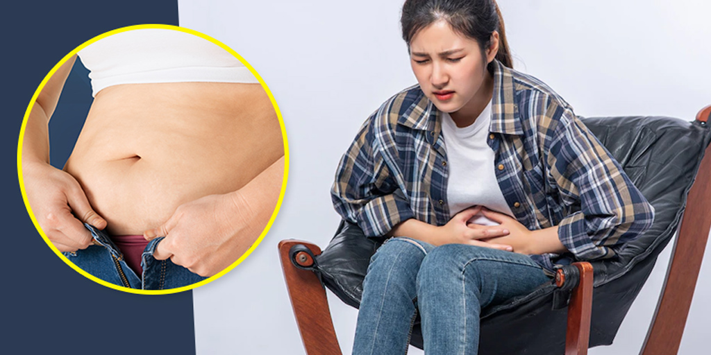 पेट में पानी भरने (वॉटर रिटेंशन) के लक्षण, कारण और बचाव के उपाय | Water ...