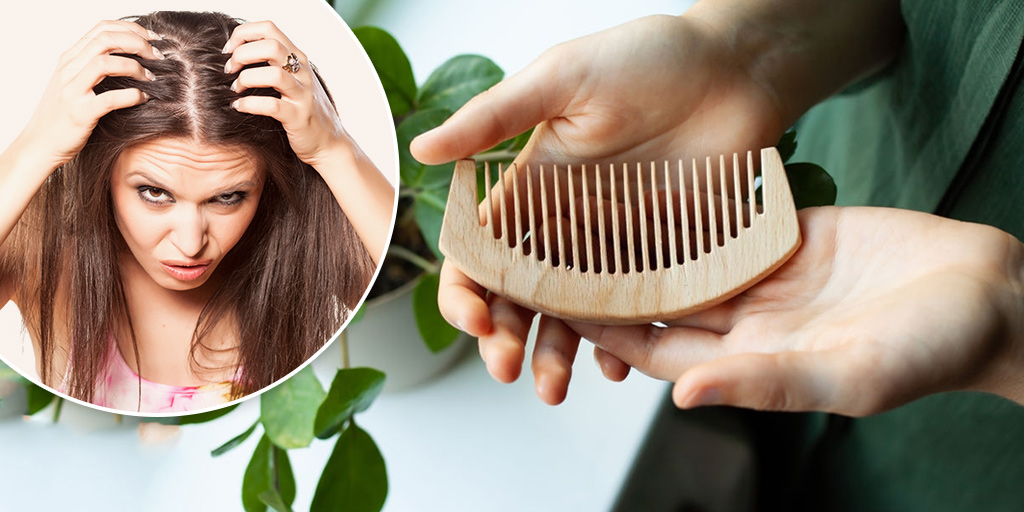 Sharing Comb Pillow Cap Causes Dandruff Know Prevention Tips | बालों ...