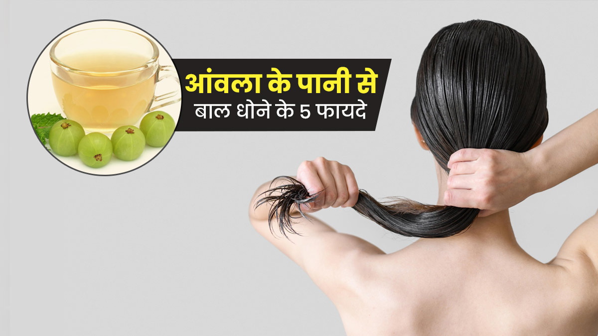 आंवला के पानी से बाल धोने से क्या होता है? जानें 5 फायदे | Amla Water ...