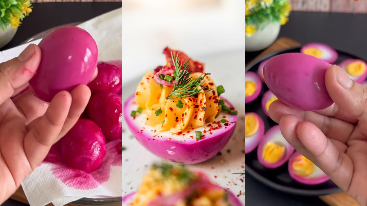 Natural Pink Eggs: Expert Shares Benefits of Dyeing Hard-Boiled Eggs ...