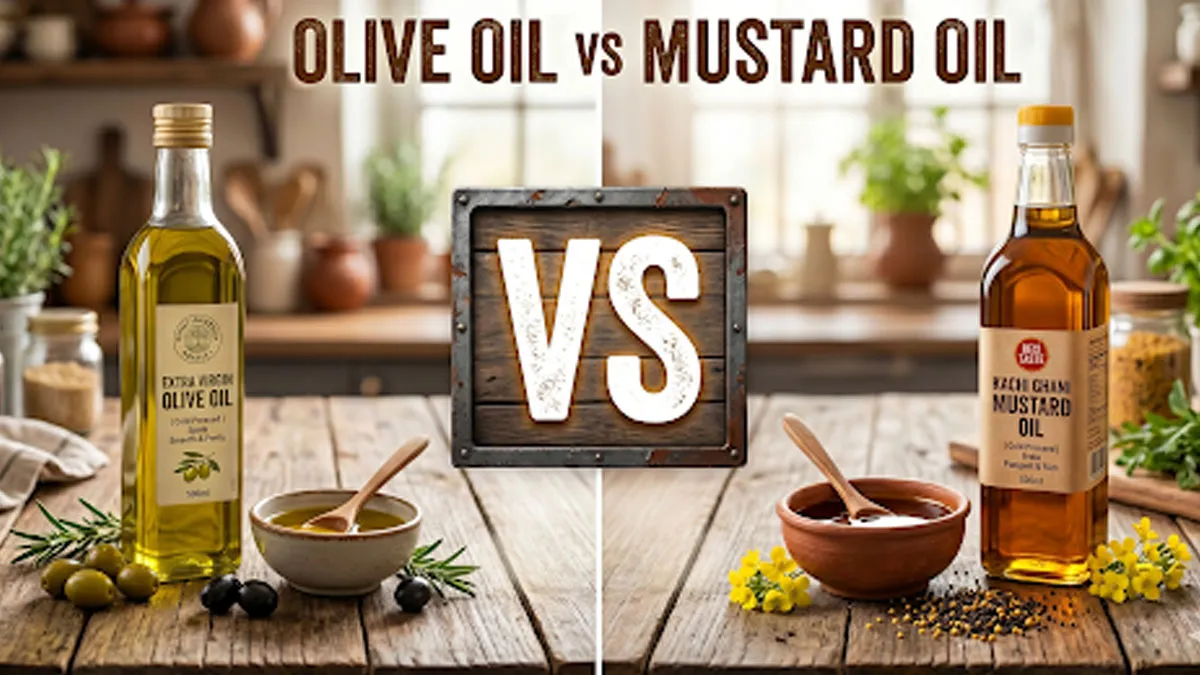 Olive Oil Vs Mustard Oil: Which Is Better For Health? | OnlyMyHealth