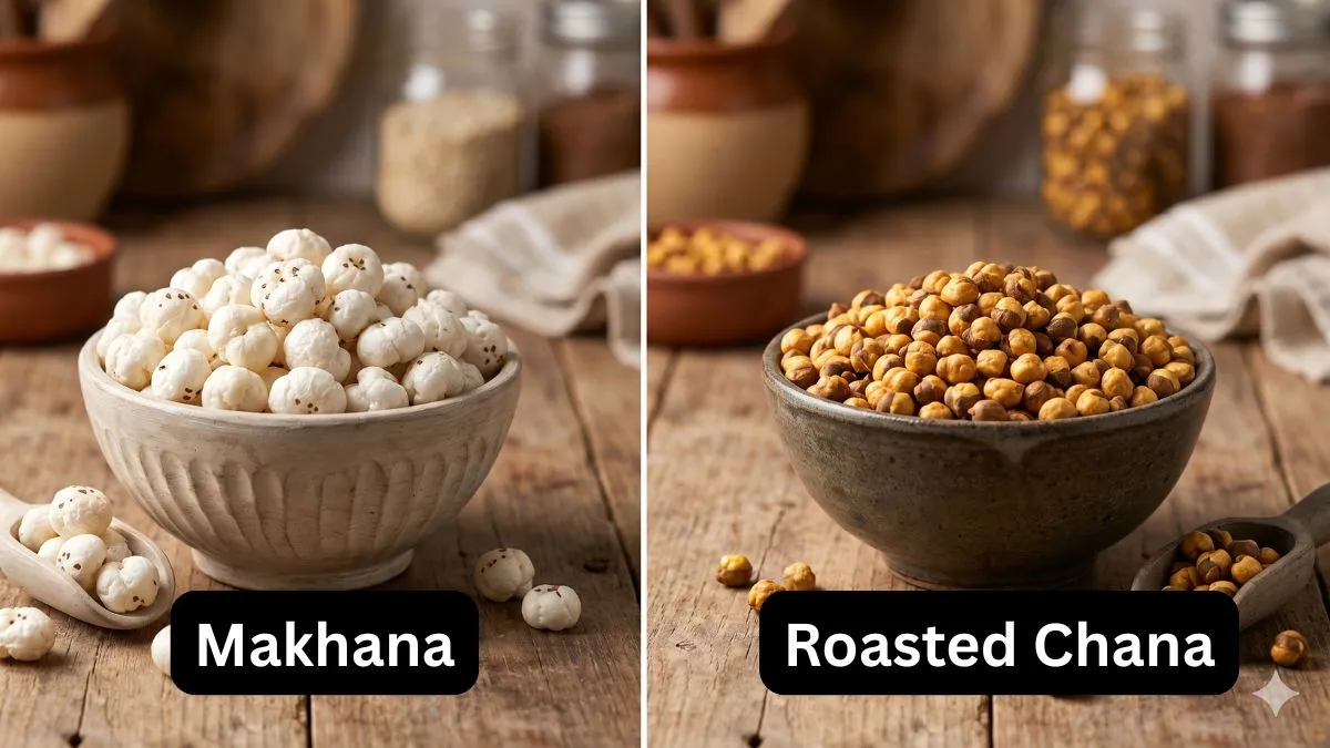 Makhana vs Roasted Chana: Which Is Healthier and Better for Weight Loss ...