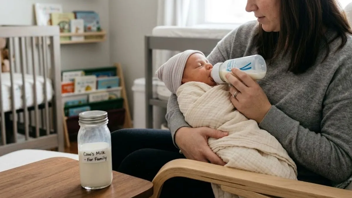 Why Babies Under One Year Should Not Be Given Cow's Milk? A ...