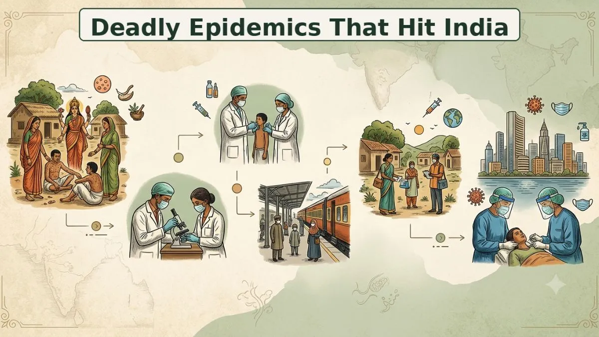 Deadly Epidemics In India To Date
